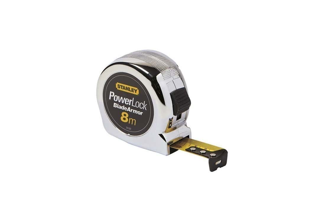 Mètre ruban court en acier Powerlock Stanley - Lepont Équipements