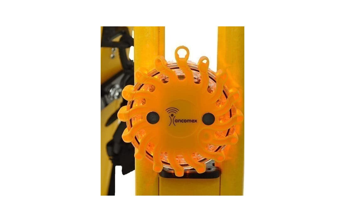 Balise de signalisation LED Cablematic jaune/orange - Lepont Equipements