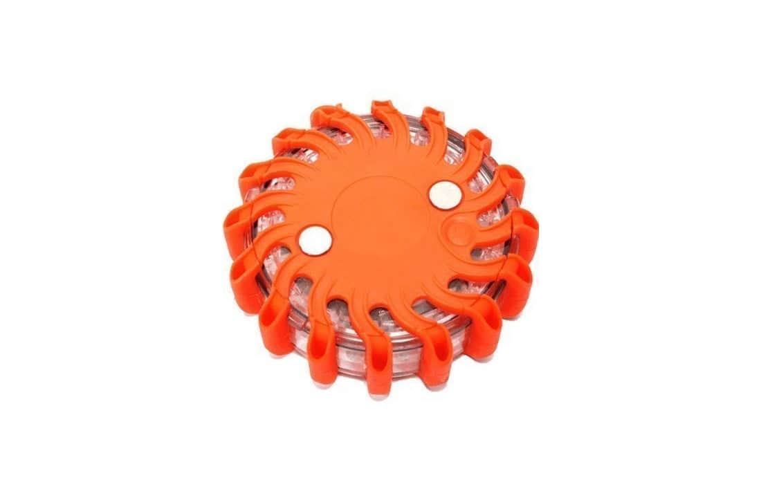 Balise de signalisation LED Cablematic jaune/orange - Lepont Equipements