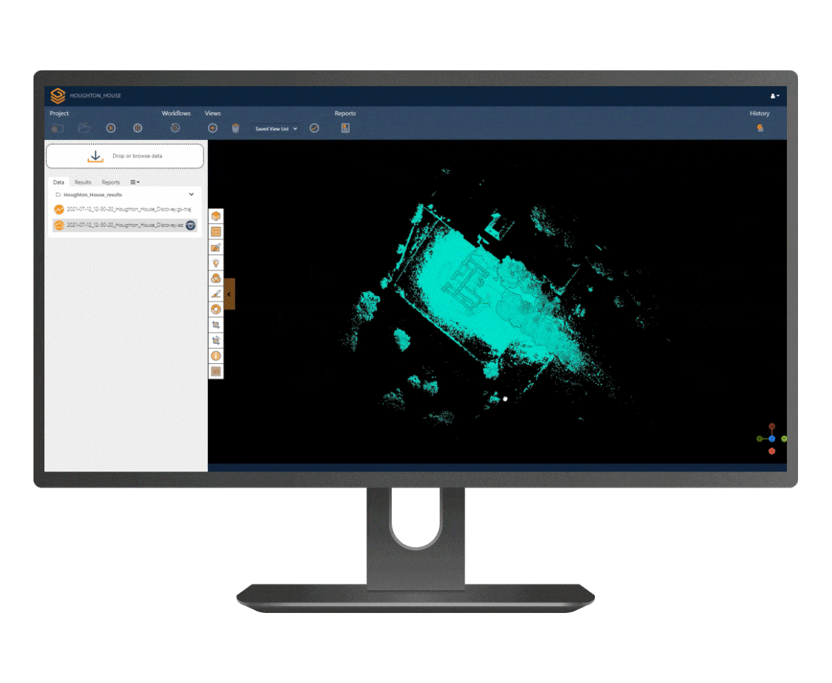 Scanner dynamique GeoSLAM ZEB Horizon RT -Lepont Instruments